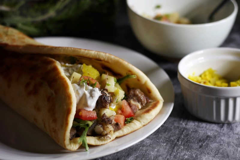 Skillet Flatbread - The Buslife Kitchen