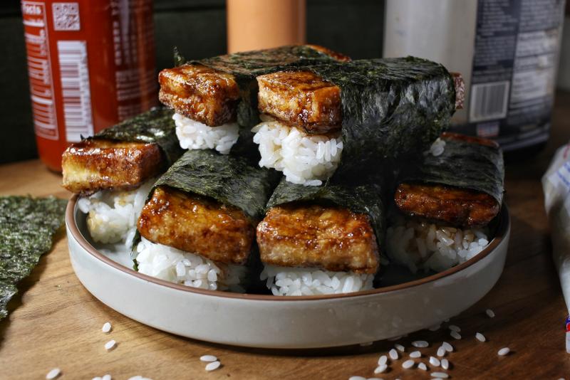 Tofu Musubi - The Buslife Kitchen