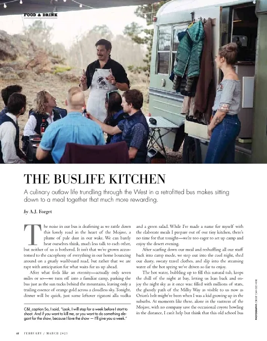 Cowboys, Indians, & Outlaws - The Buslife Kitchen